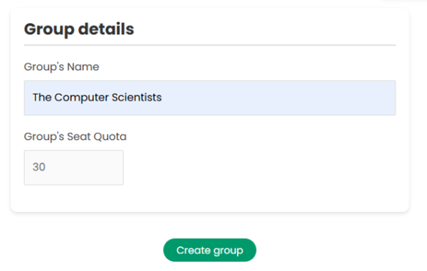 Creating Student Groups – CSUK:Academy
