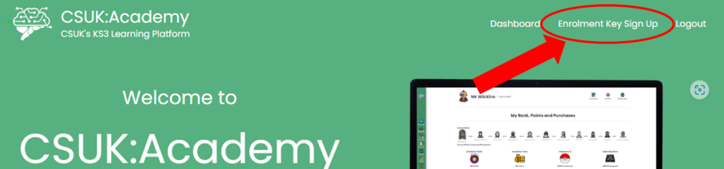 Enrolling Students (New Users) – CSUK:Academy